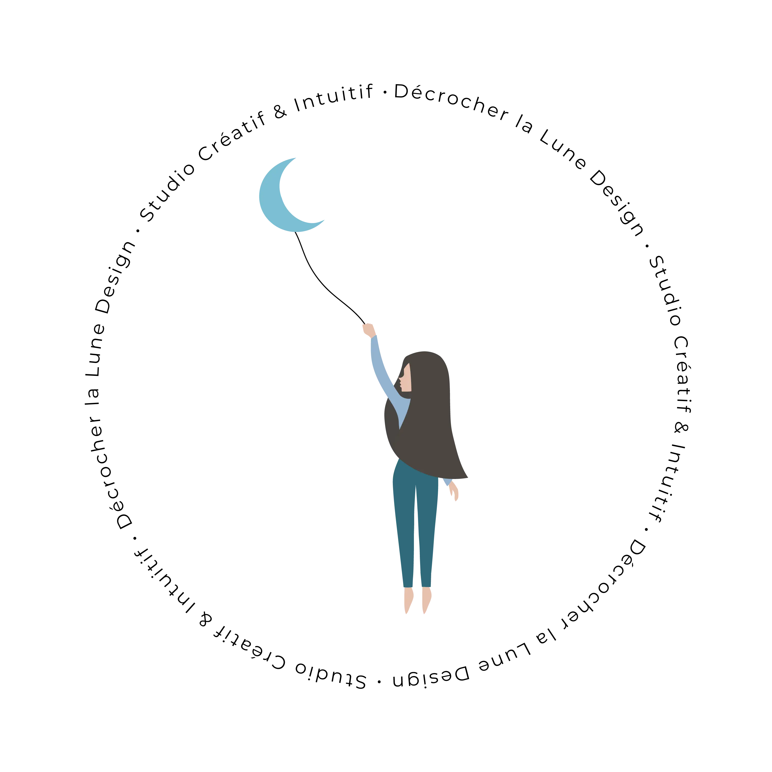 Décrocher la Lune Design - Graphiste Illustratrice Webdesigner